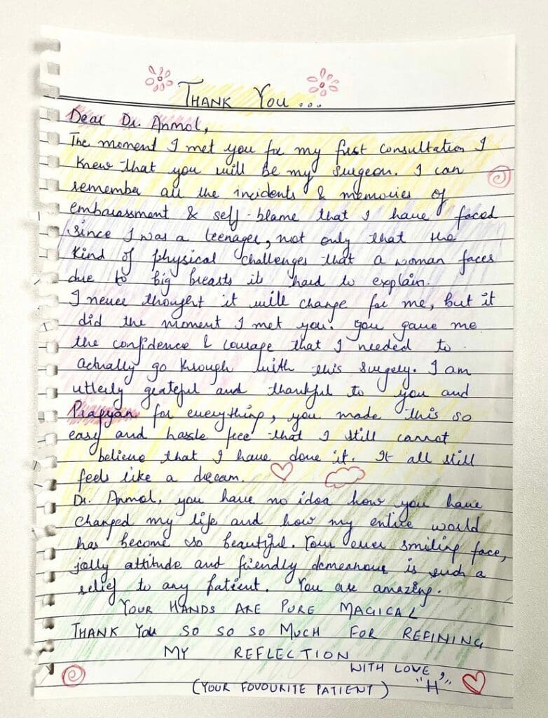 Breast Reduction Surgery in India - A Patient Happy Story