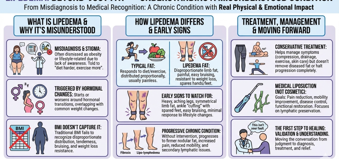 Lipedema: Beyond “Just Fat” — Understanding a Misunderstood Condition